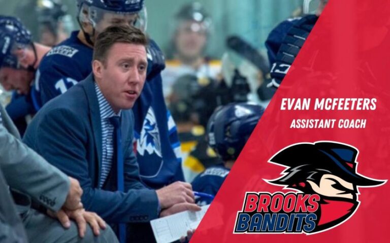 Bandits Name Evan McFeeters Assistant Coach | Alberta Junior Hockey League