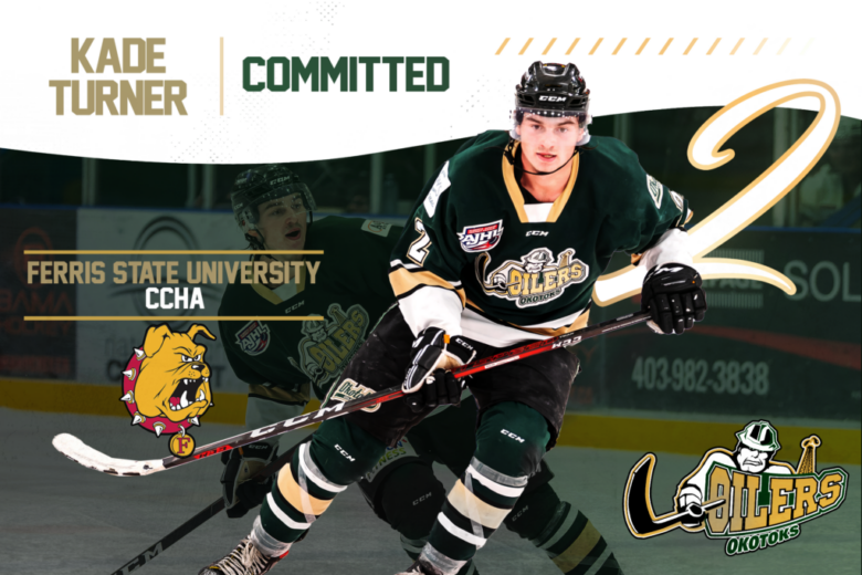 KADE TURNER COMMITS TO FERRIS STATE UNIVERSITY | Alberta Junior Hockey ...