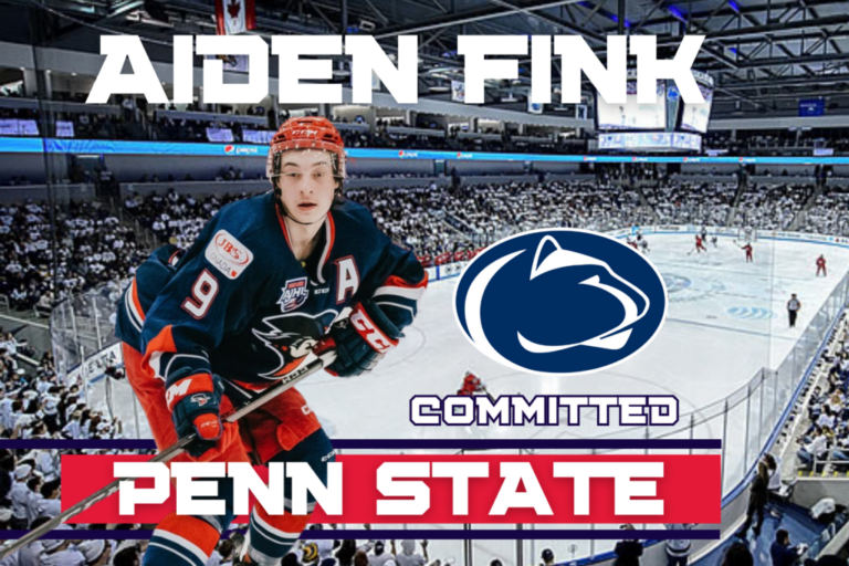AIDEN FINK COMMITS TO PENN STATE | Alberta Junior Hockey League
