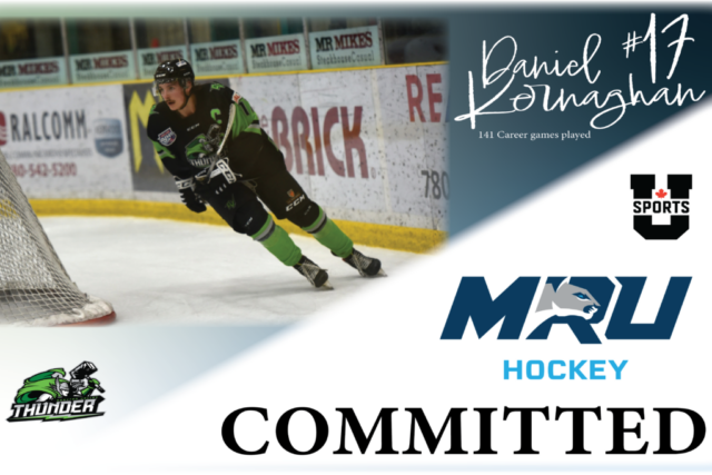 DANIEL KERNAGHAN COMMITS TO MOUNT ROYAL UNIVERSITY | Alberta Junior ...