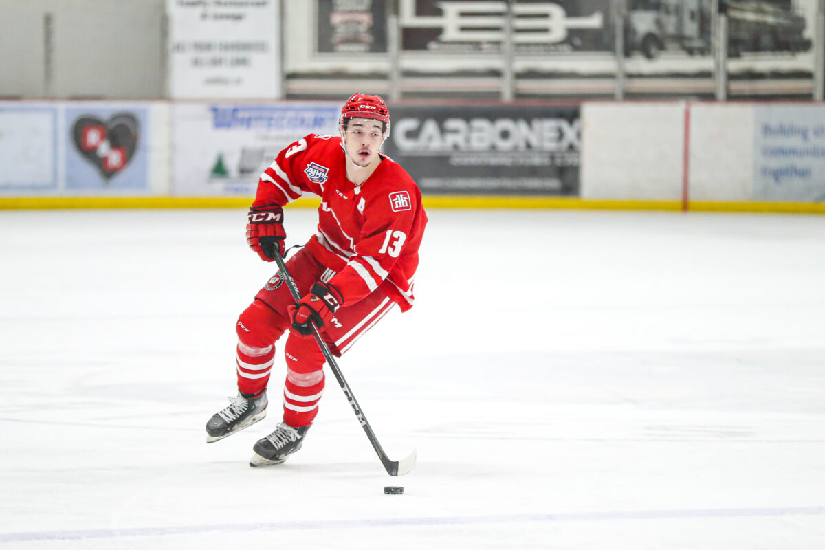 CALEB MACDONALD FINALIST FOR CJHL TOP DEFENCEMAN AWARD | Alberta Junior ...
