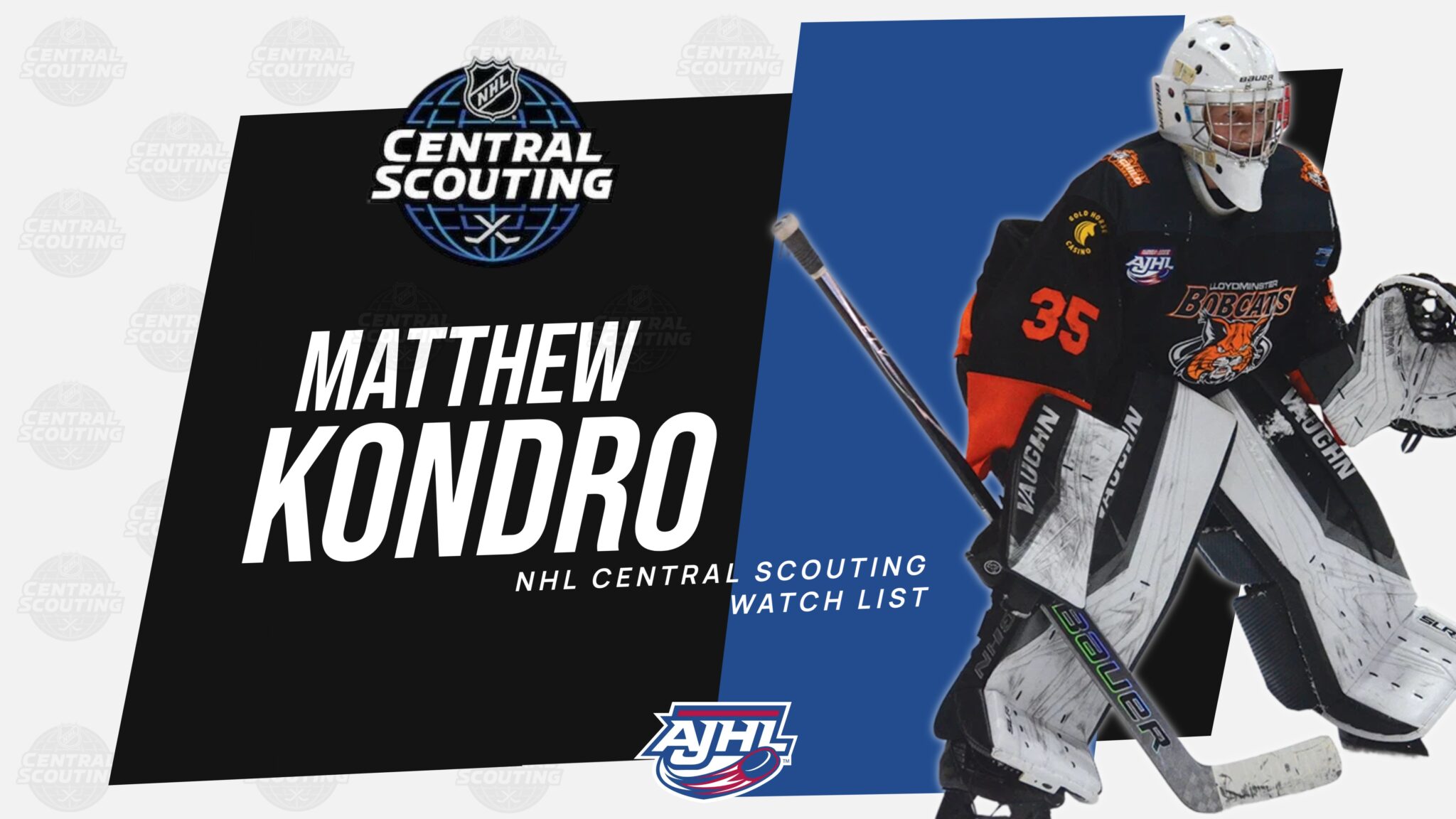 KONDRO NAMED TO NHL CENTRAL SCOUTING PRELIMINARY PLAYERS TO WATCH LIST ...